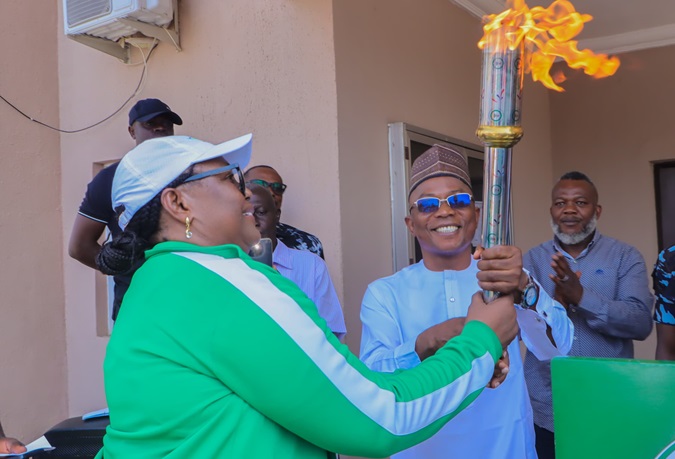 Ogun 2025: Gov Ododo Receives Torch of Unity Ahead of 22nd National ...