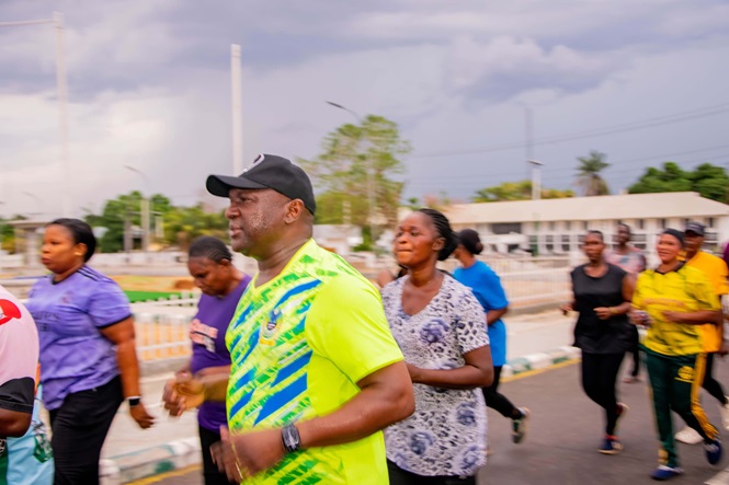 CP Dantawaye Leads Fitness Exercise as Kogi Command Flags Off Police ...